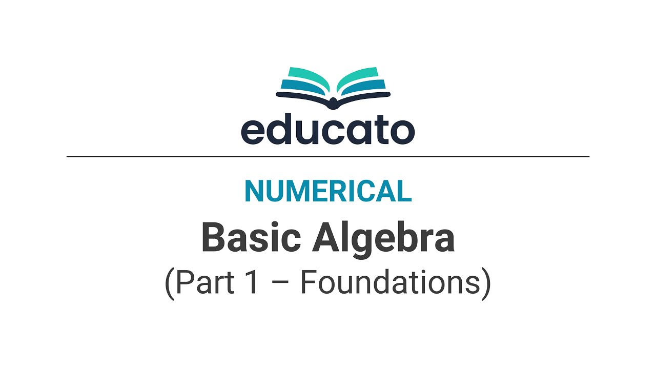 Basic Algebra Foundations Youtube