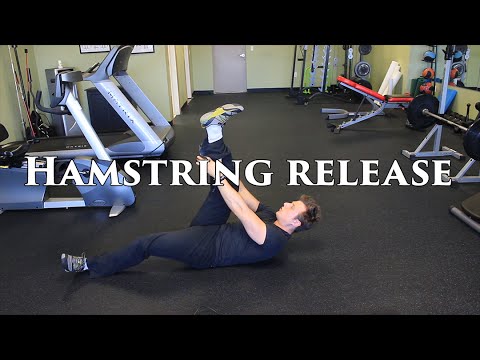 The Best Way To Release Tight Hamstrings Hamstring Stretching