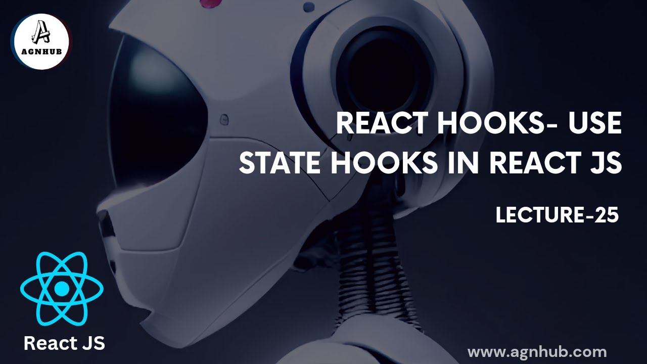 Learn React Hooks Usestate Simply Explained Lecture 25 Youtube