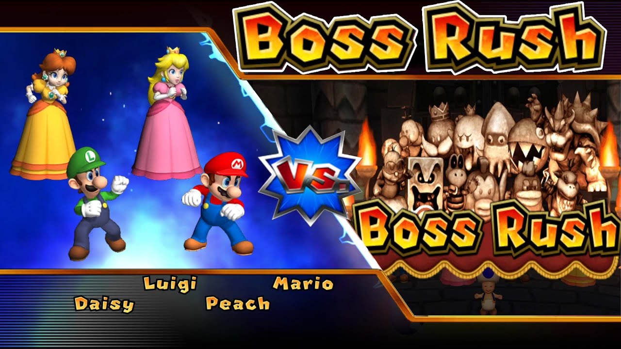 Mario Party 9 Boss Rush Master Difficulty All The Boss Minigames
