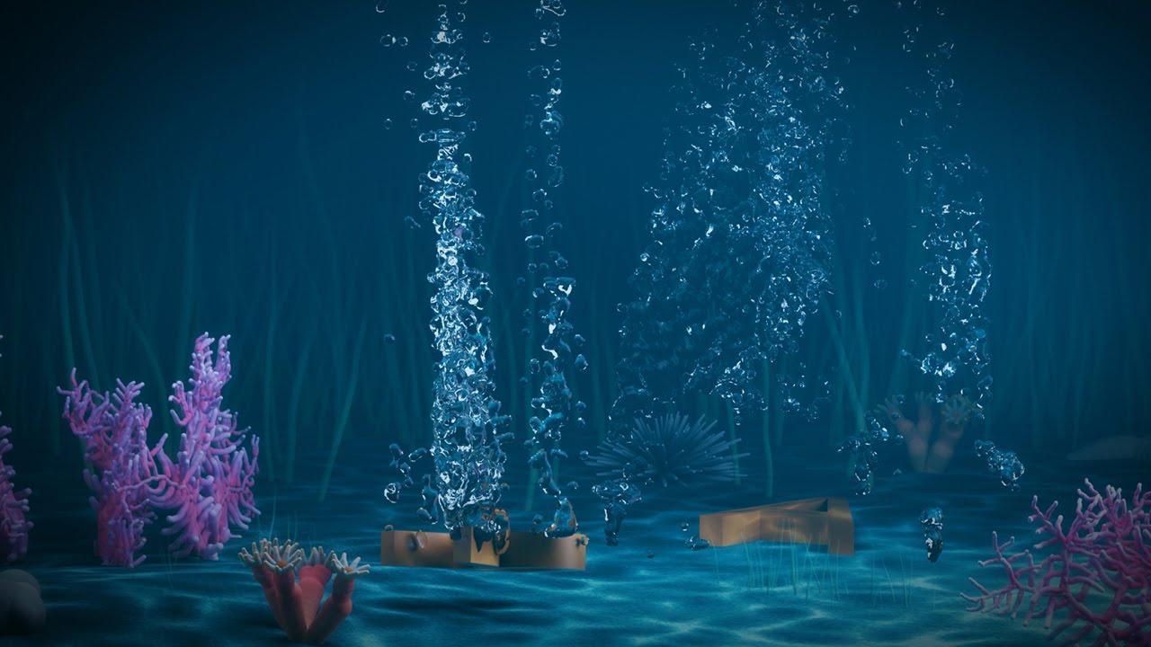 Bubbles Simulation With Realflow And Maya Youtube