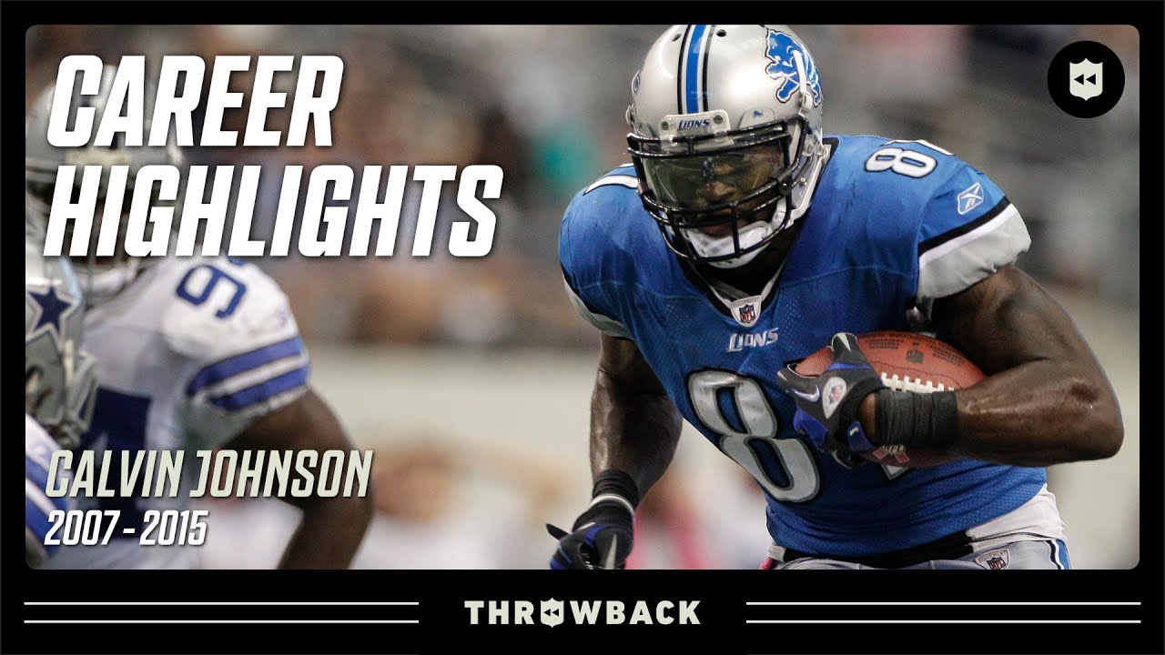 Calvin Johnson Megatron Nfl Legends Highlights Youtube