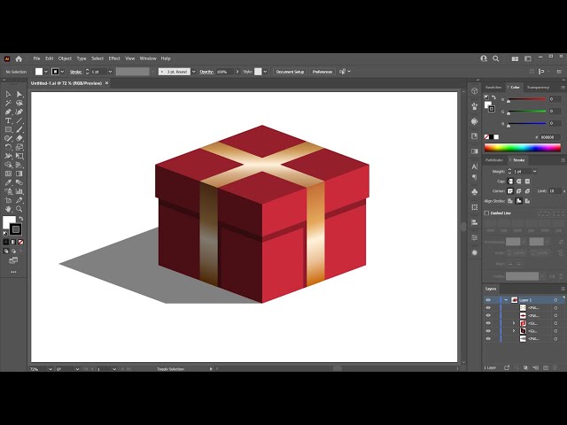 How To Draw Box Illustrator