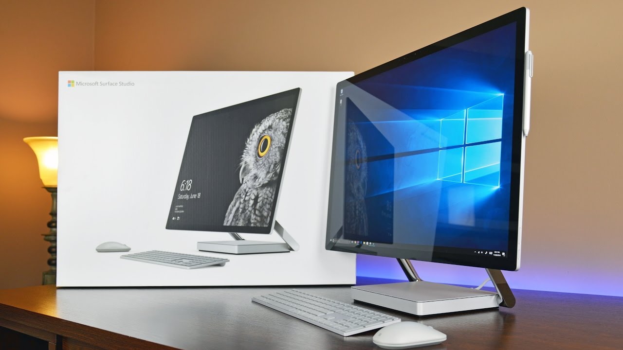 Microsoft Surface Studio Unboxing Review Youtube