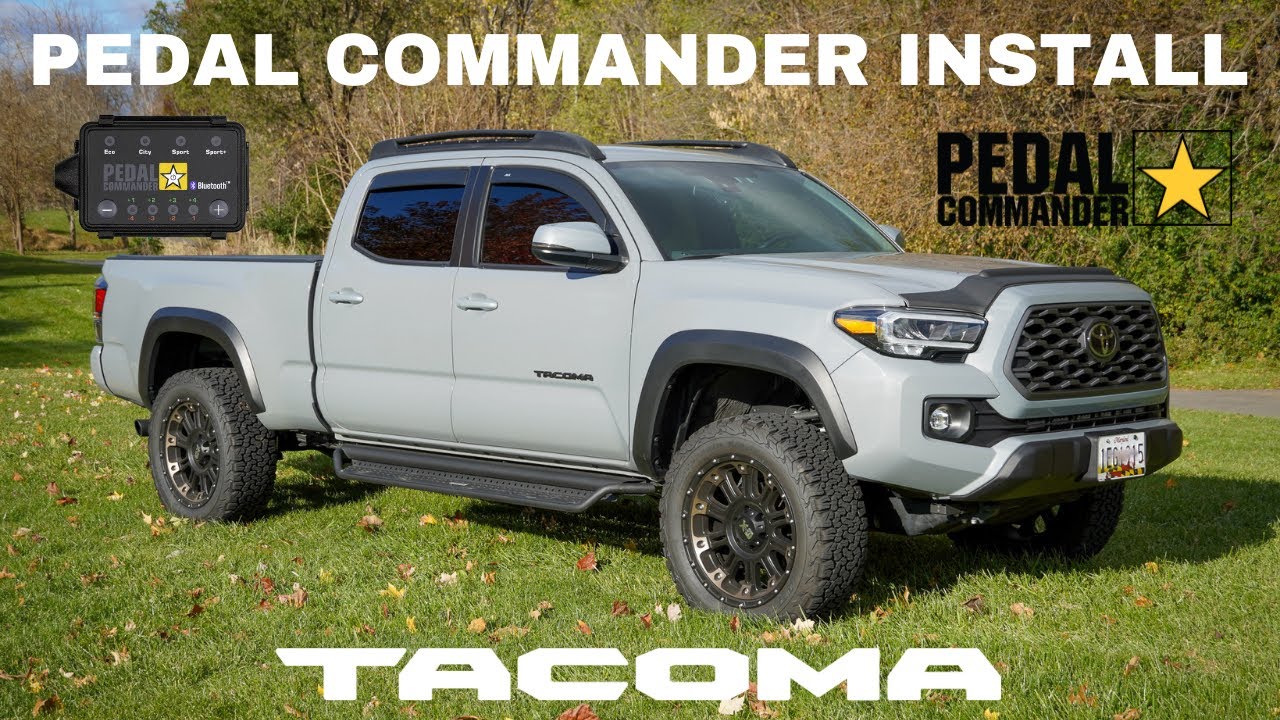 Toyota Tacoma Pedal Commander Installation Guide Trail Grid Pro