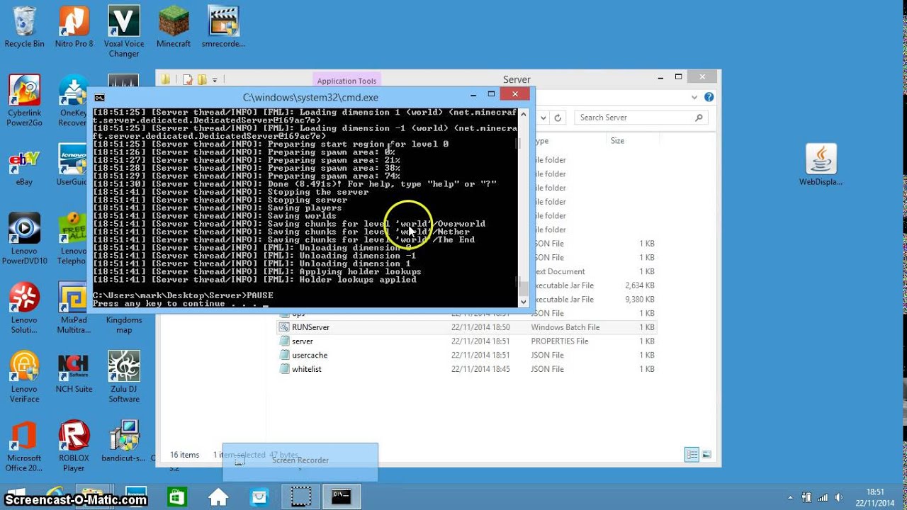 Server Tutorial Youtube