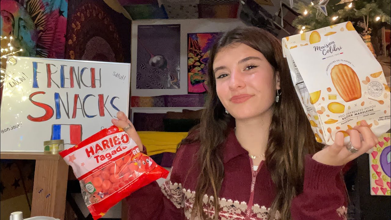 Asmr Eating French Snacks рџ рџ Youtube