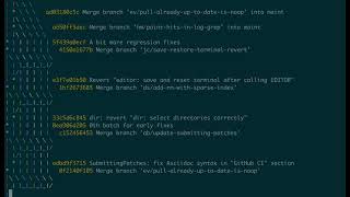 How To Use Git Log To Show A Nice Graph Of All Commit In All Branches ...