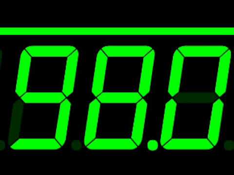 100 Seconds Countdown Bbc News 24 2003 Version тмытмы Youtube