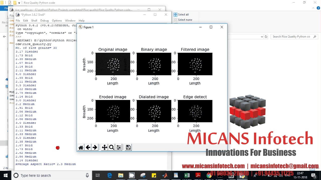 Rice Quality Analysis Using Machine Learning Python Youtube