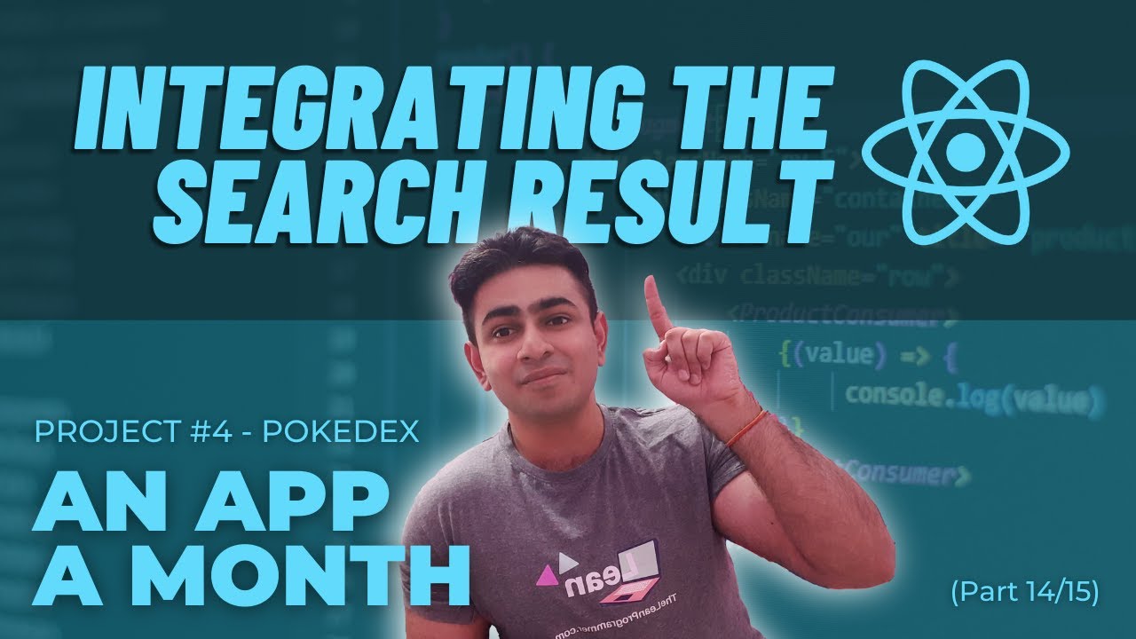 React Mega Tutorial Project 3 Part 14 Creating The Pokedex
