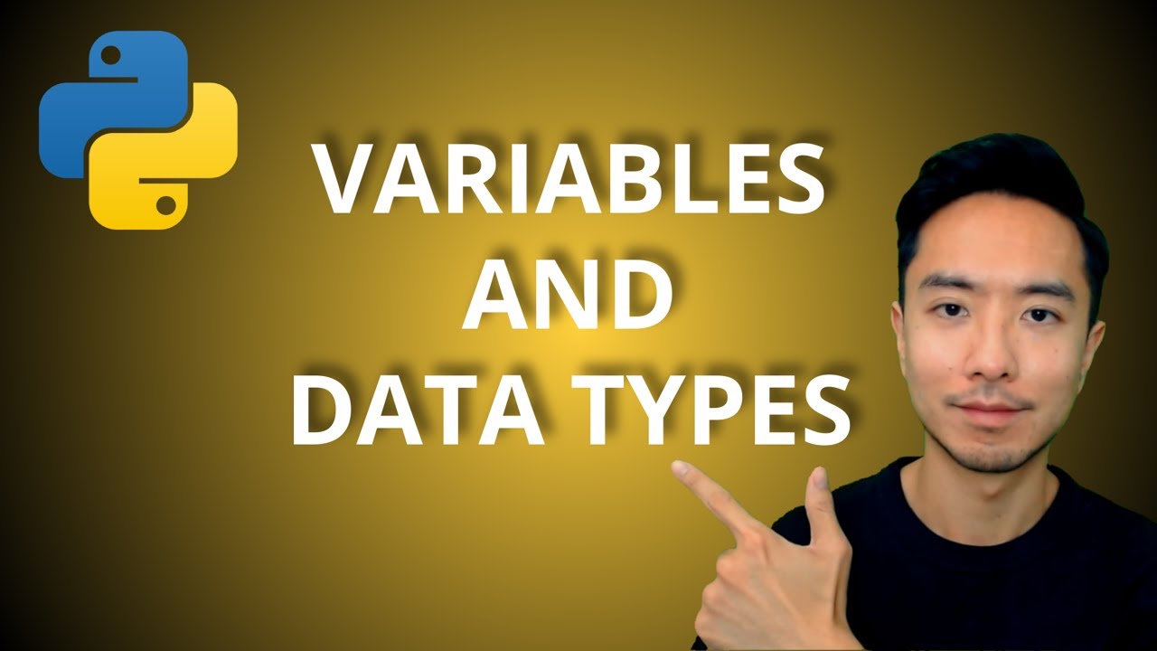 Python Variables And Data Types Youtube