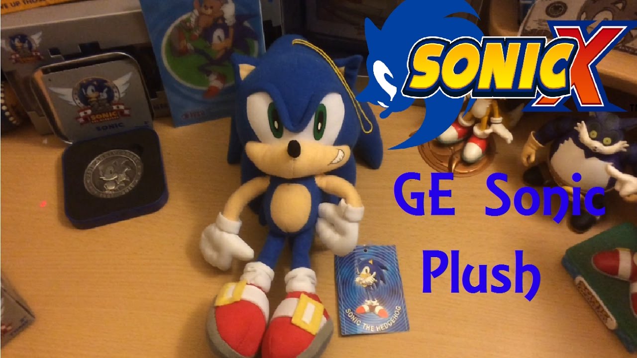 Unboxing Sonic X Ge Sonic Plush Youtube