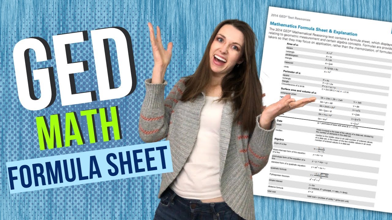 Ged Math Formula Sheet Master The Test Free Guide Transtutor Blog