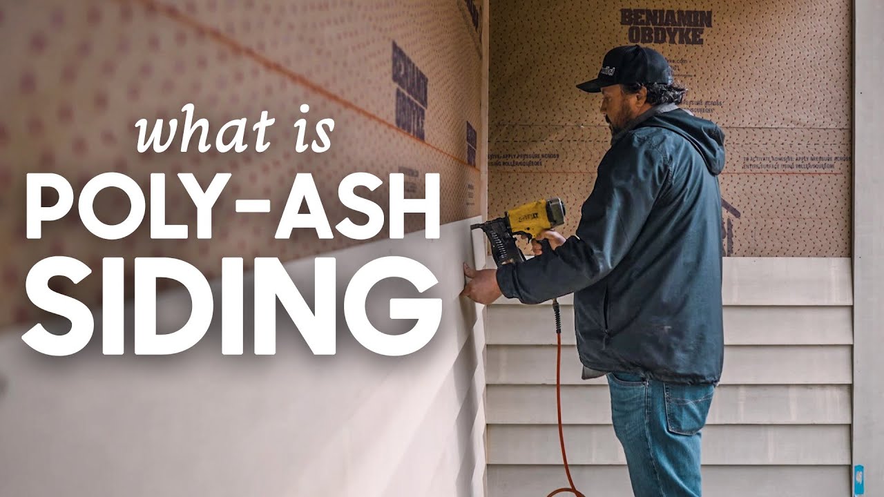 Super Durable Poly Ash Siding Cedar Killer Youtube