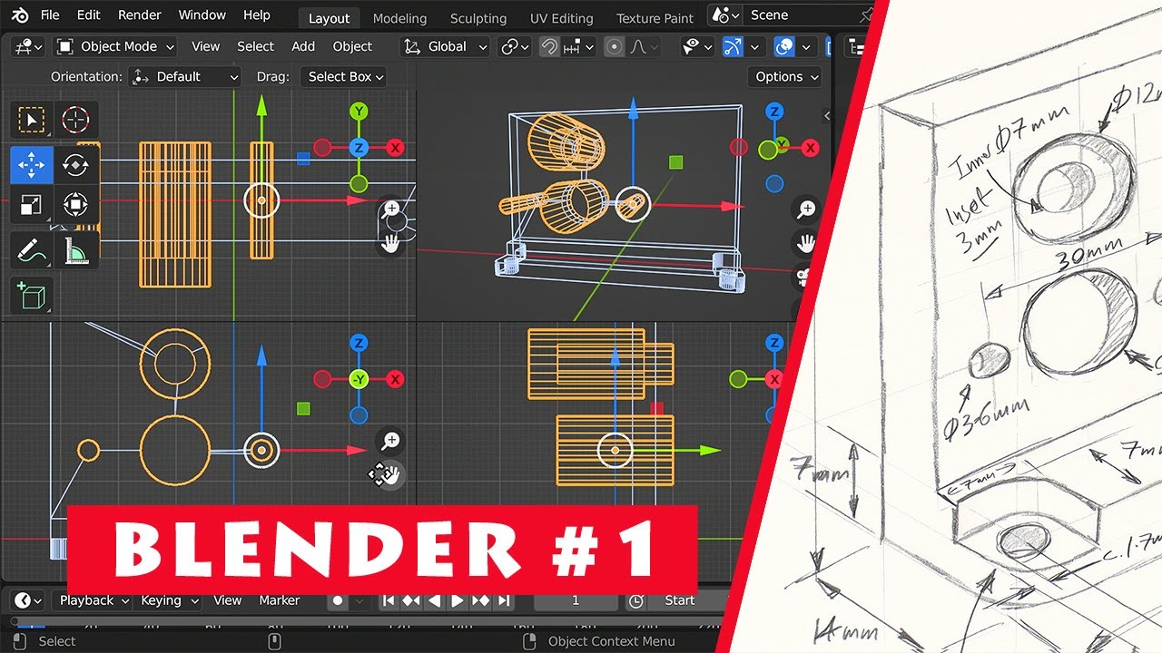 Blender Create 3d Model From Image Introduction To 3d Design And