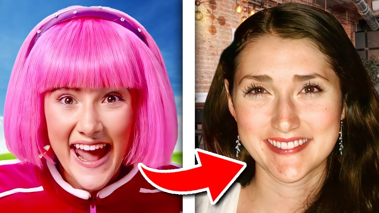 Lazy Town Stephanie Then And Now Lazy Town New Superhero Vhs 2005