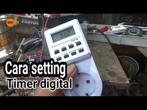 Cara Setting Timer Digital Merk Heles Atn Control Dan Sejenisnya