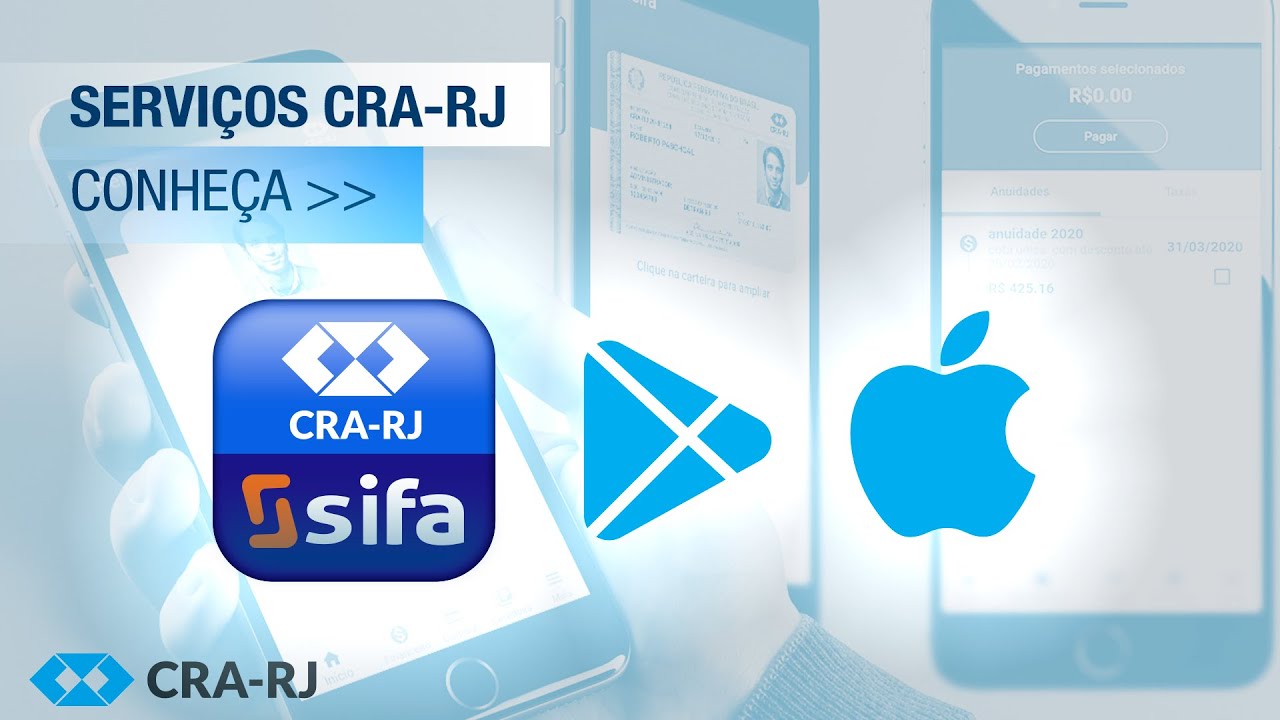 Aplicativo Do Autoatendimento Do Cra Rj Youtube