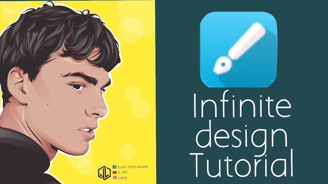 Infinite Design Tutorial Vector Art Line Art Part 1 Youtube