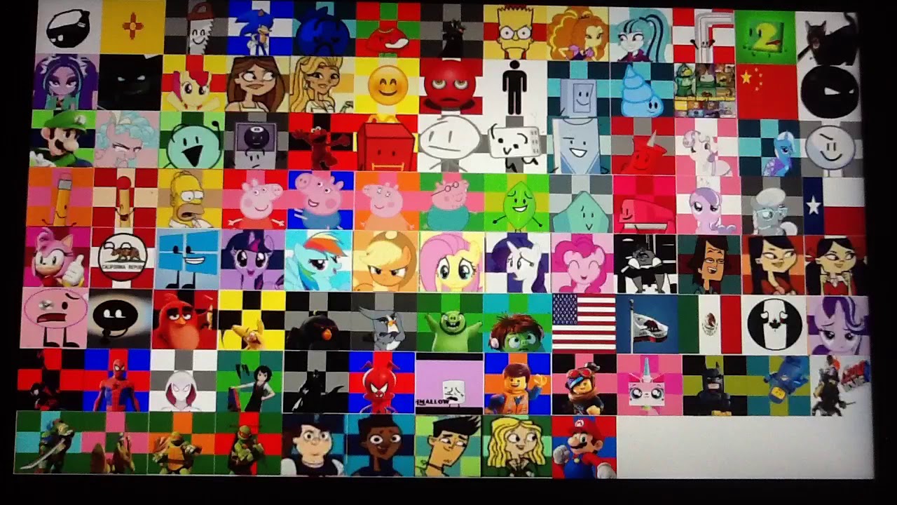 Top 100 Character Contest Elimination Order Youtube