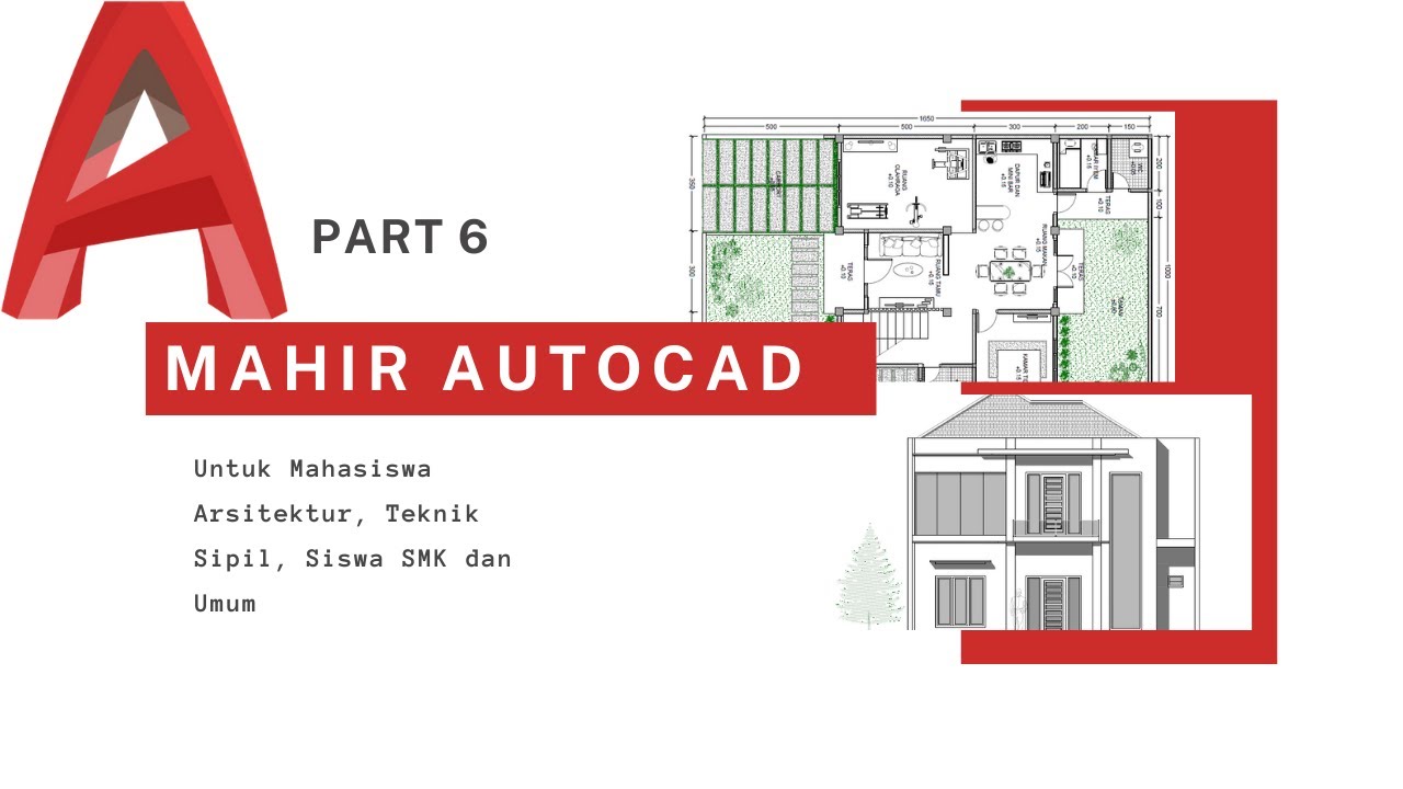 Tutorial Autocad Dari Dasar Part 6 Youtube