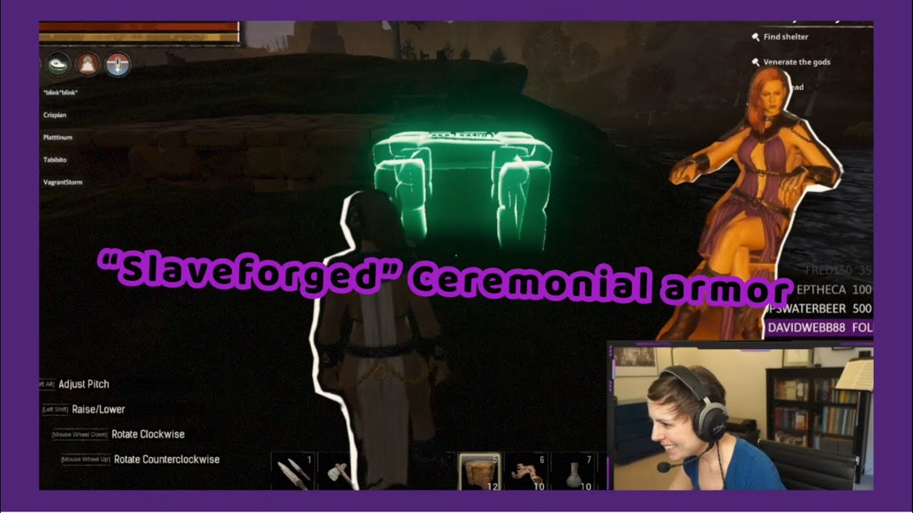 Slaveforged Ceremonial Armor In All It S Glory Conan Exiles Youtube