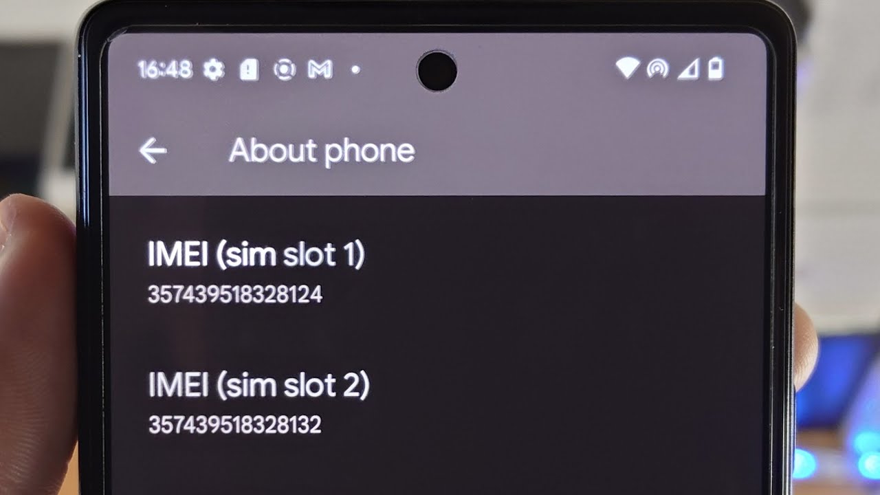 Any Google Pixel How To Check Imei Number Youtube