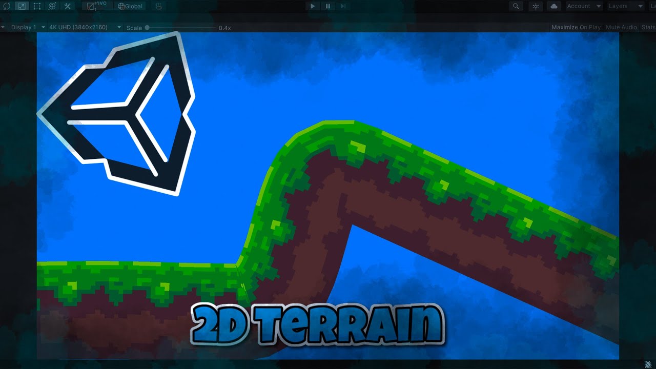 How To Make 2d Terrain In Unity Unity Tutorial Youtube