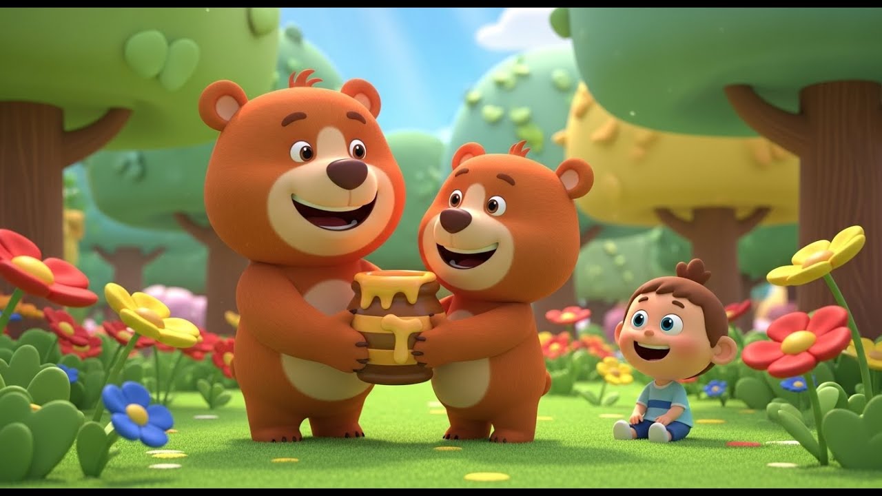 Contando Osos Con Miel Canciones Infantiles Y Rimas Educativas Youtube