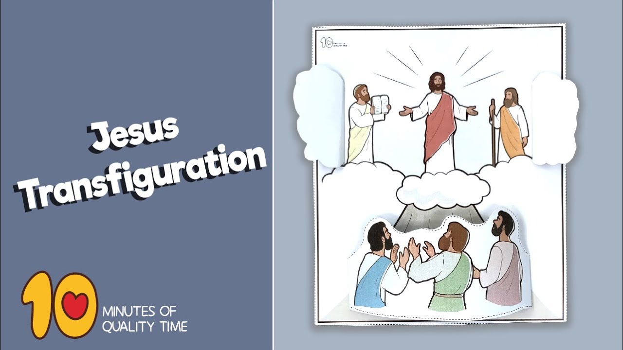 Jesus Transfiguration Craft Transfiguration Of Jesus After Six Days