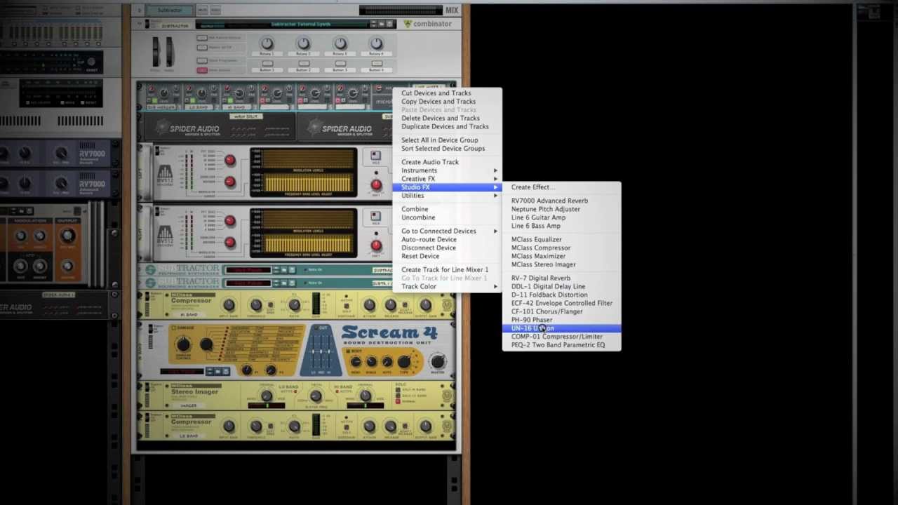 Reason 6 5 Subtractor Synth Tutorial Part 2 Youtube