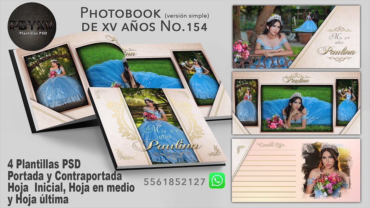 Tutorial Album De Xv Años 154 Youtube