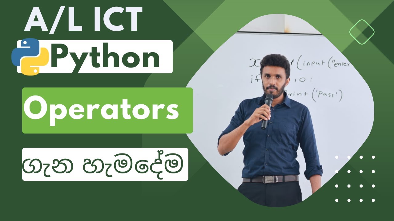 Python Operators Tutorial Part 1 Youtube