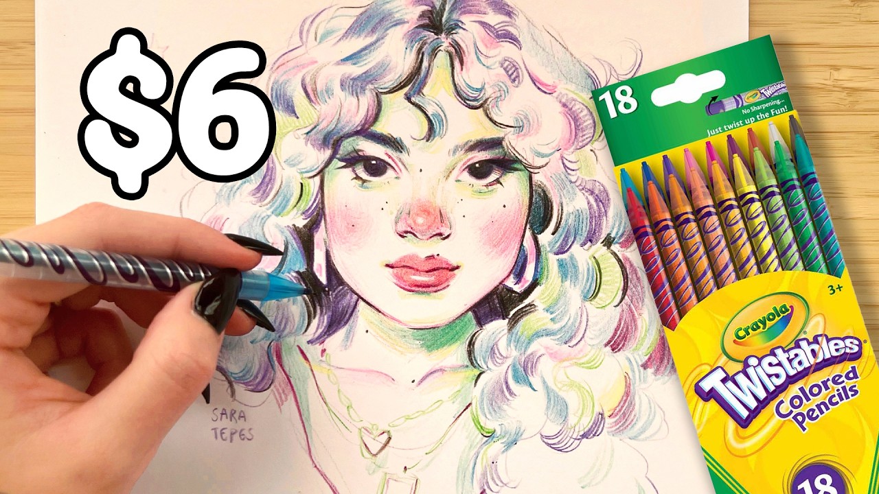 Are Crayola Twistables Good Enough For Professional Art Youtube