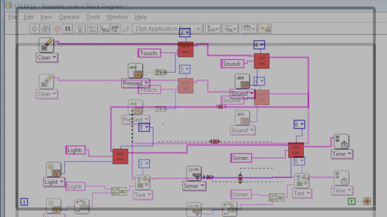 Lvlm Tutorial 11 Making Readable Code Including Subvis Youtube
