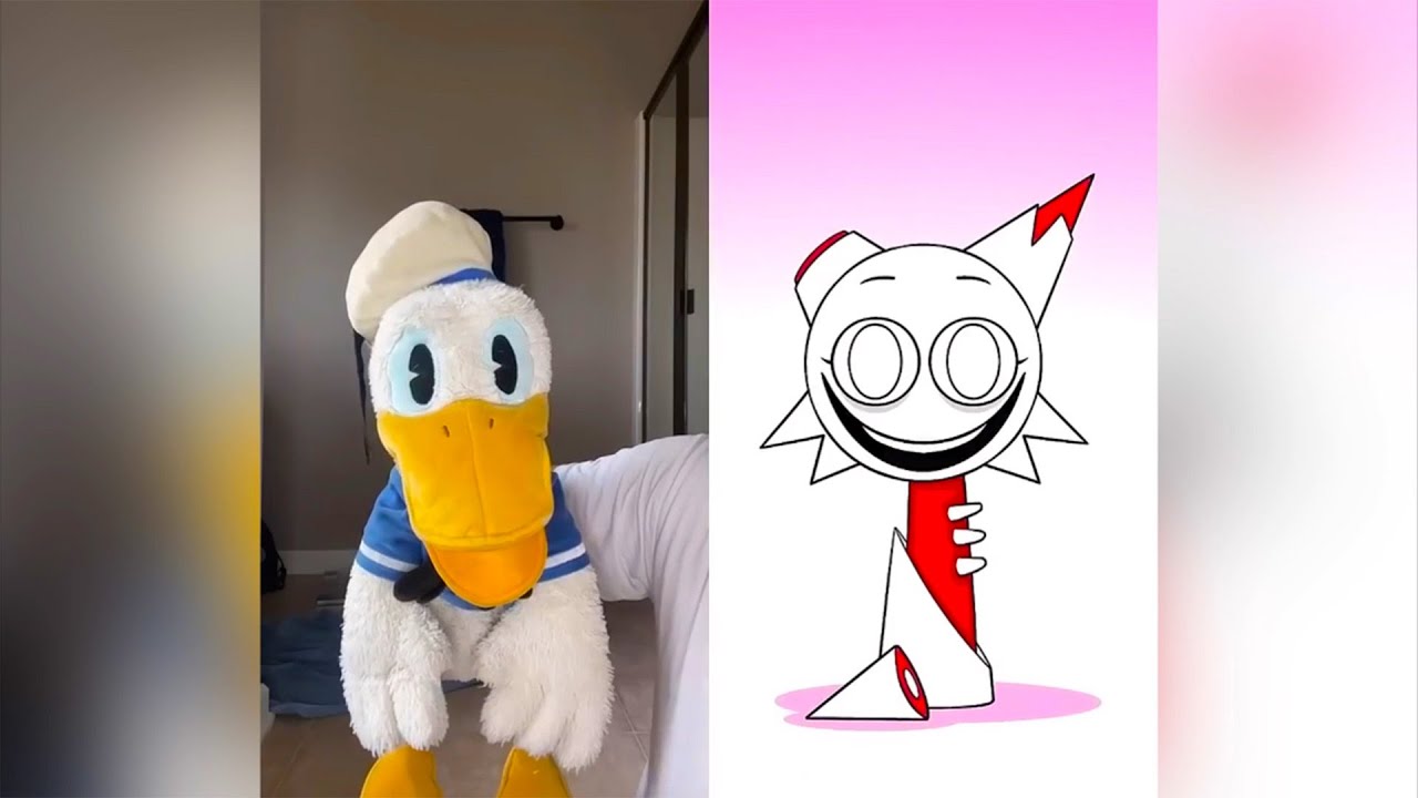 Donald Ducc Reacts To Sprunki Tiktoks 7 Do Not Be Scared Challenge