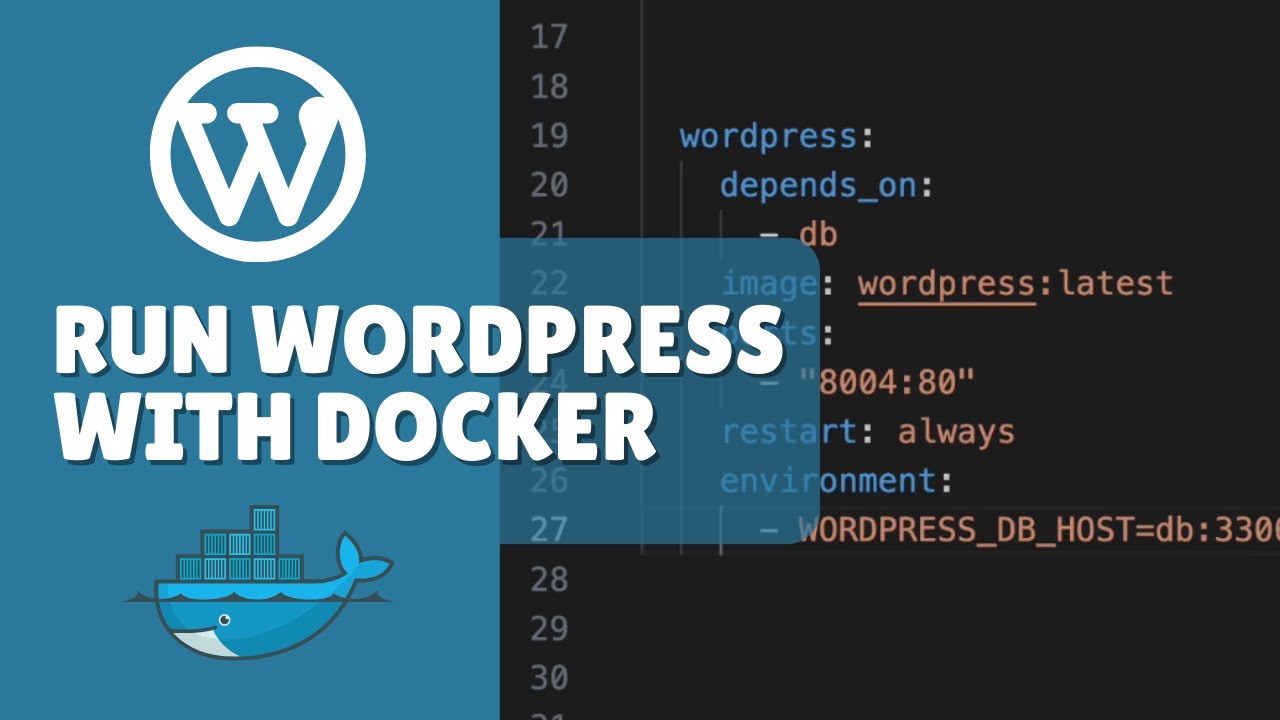How To Setup A Local Wordpress Environment Using Docker Youtube