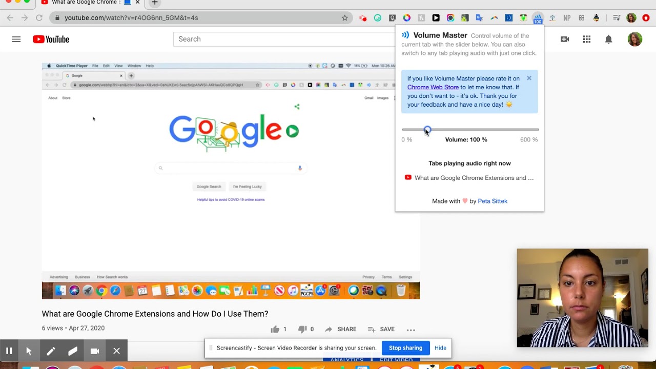 Volume Master Chrome Extension Tutorial Youtube