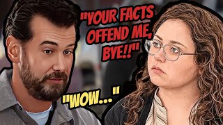 Steven Crowder Makes Liberal Social Worker Storm Off After Destroying ...