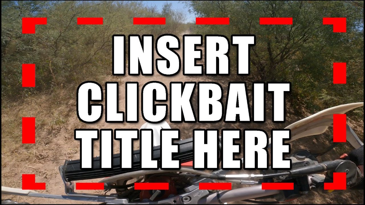 Insert Clickbait Title Here Youtube