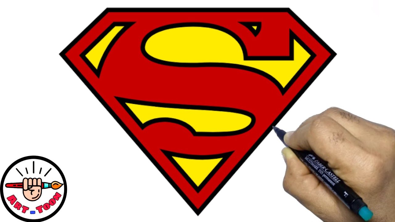 Draw Superman Logo