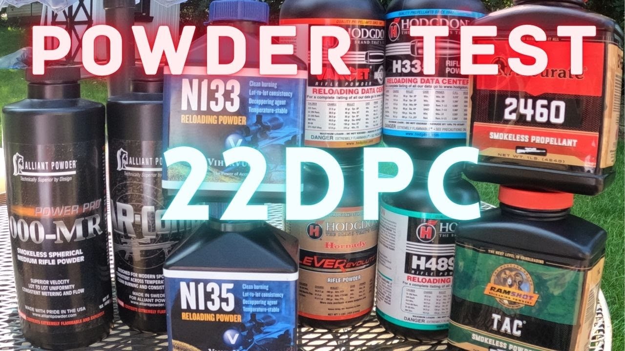 Powder Test 22dpc Youtube