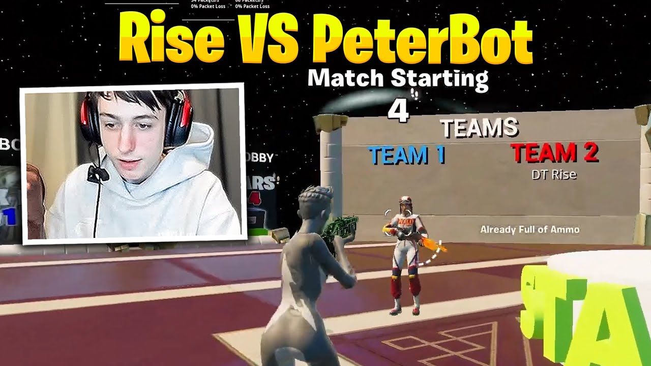 Rise Vs Peterbot Youtube