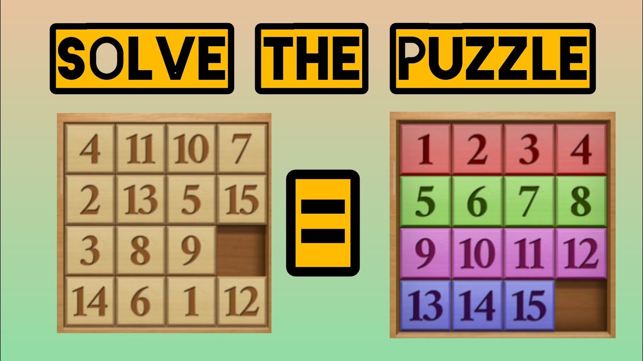 Number Puzzle Solve Youtube