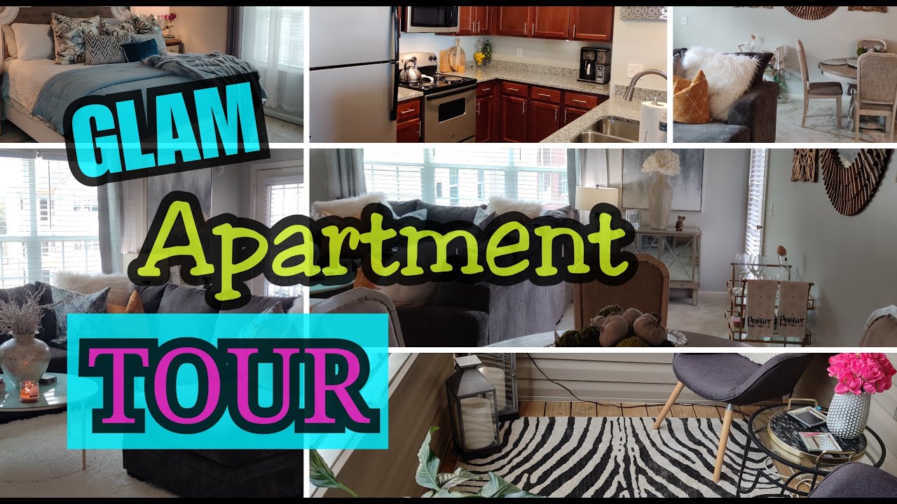 My Small Realistic Apartment Tour Glam Apartment Tour Youtube