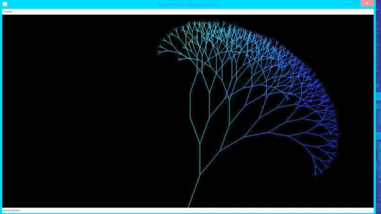Java Colorful Binary Tree Animation Youtube