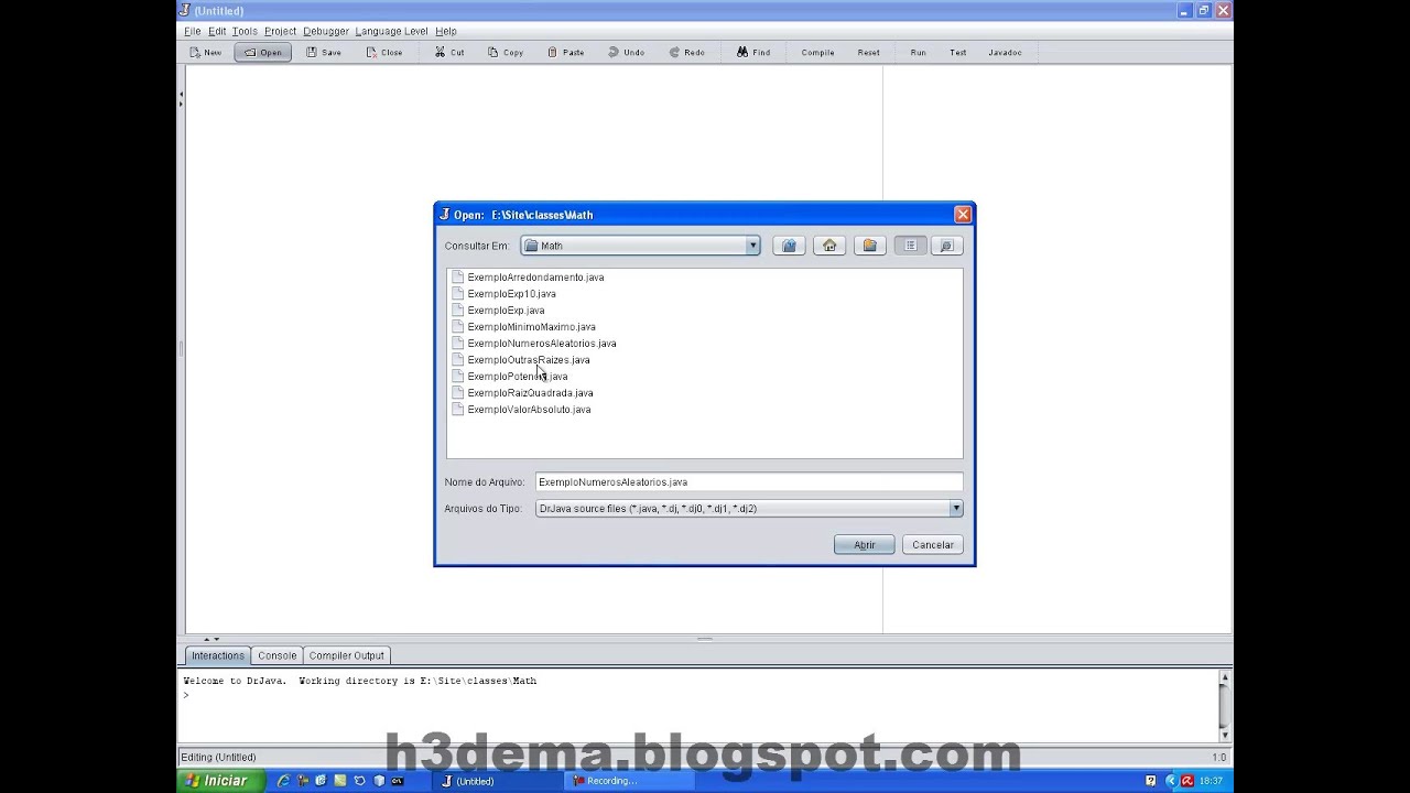 Java Math Potência Youtube