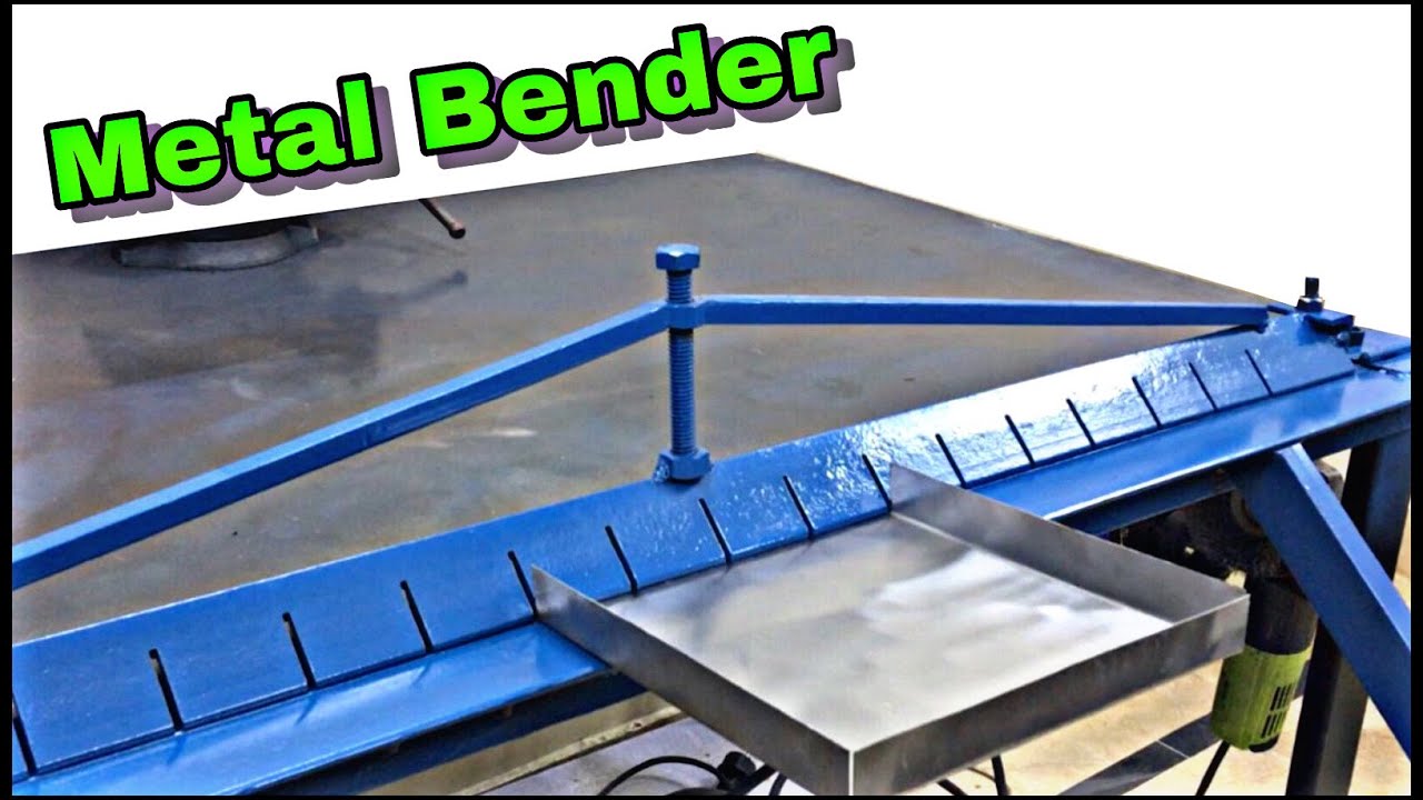 Diy Sheet Metal Bender Diy Projects Youtube