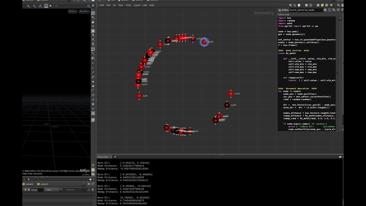 Houdini Python Exercise 01 Youtube
